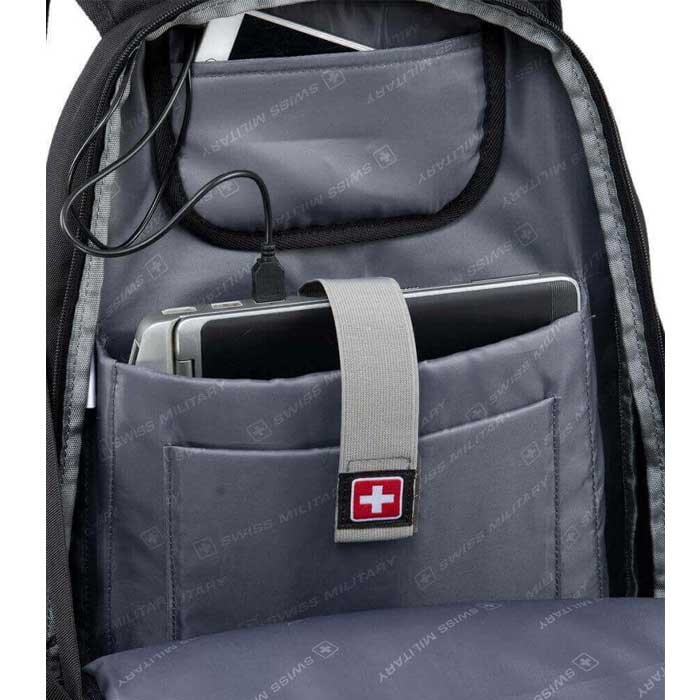 LBP76 Laptop Backpack With USB Charging Port/ AUX Port